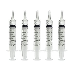 5 Pack 60cc Catheter Tip Sterile Syringes