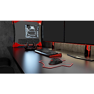 Redragon M690-1 Wireless Gaming Mouse with DPI Shifting, 2 Side Buttons, 2400 DPI, Ergonomic Design, 8 Buttons-Black