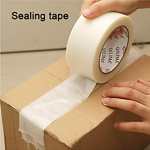 QILIMA Duct Tape Heavy Duty, Professional Grade Duct Tape for Photographers, No Residue,Industrial, Professional Use, 2 Inch X 28 Yards, Clear