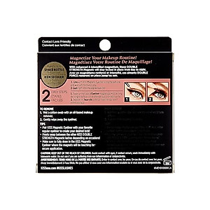 KISS Magnetic, Magnetic Eyeliner, Smudge Proof, Works Magnetic Lashes, Includes 1 Magnetic Lash Eyeliner, Long Lasting Wear, Can Be Used With Strip Lashes And Lash Clusters