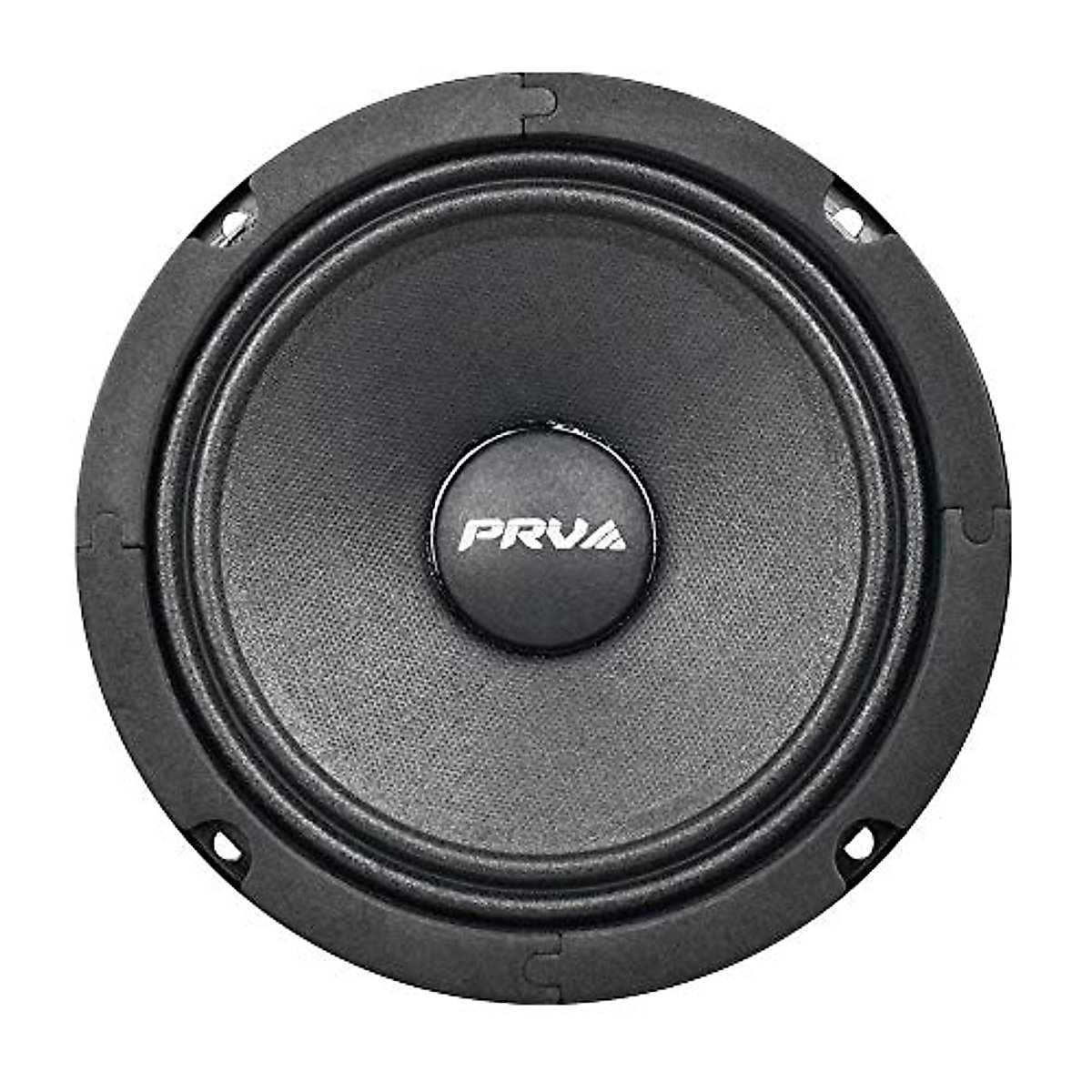 PRV AUDIO 6.5 Inch Shallow Midrange Speaker, 6MR200A-4, 200 Watts Program Power, 4 Ohm Shallow Mount Car Audio Slim Speaker, 1.5 in Voice Coil, 100 Watts RMS, Compact for Doors (Single)