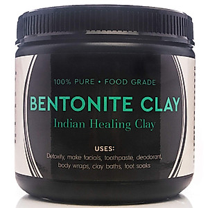 Food Grade Sodium Bentonite Clay - Powder - 1 Pound