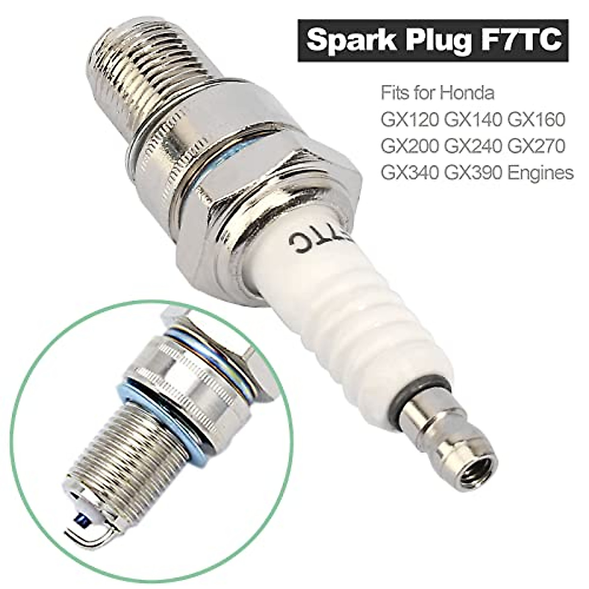 GX160 Air Filter Housing with Air Filter Assembly for Honda GX120 GX140 GX160 GX200 168F Engine Lawn Mower Replace 17230-Z51-820 17410-Z51-020 17235-Z51-831