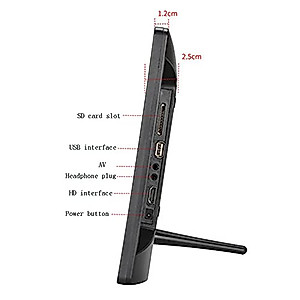 Full Viewing Angle IPS HD Electronic Photo Frame 13 inch Digital Photo Frame Electronic Album 1080P Video Player Advertising Player