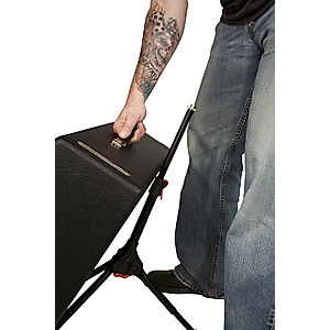 Ultimate Support AMP-150 Ultra Compact, Three-position Tilt Genesis® Series Amp Stand with Locking Legs