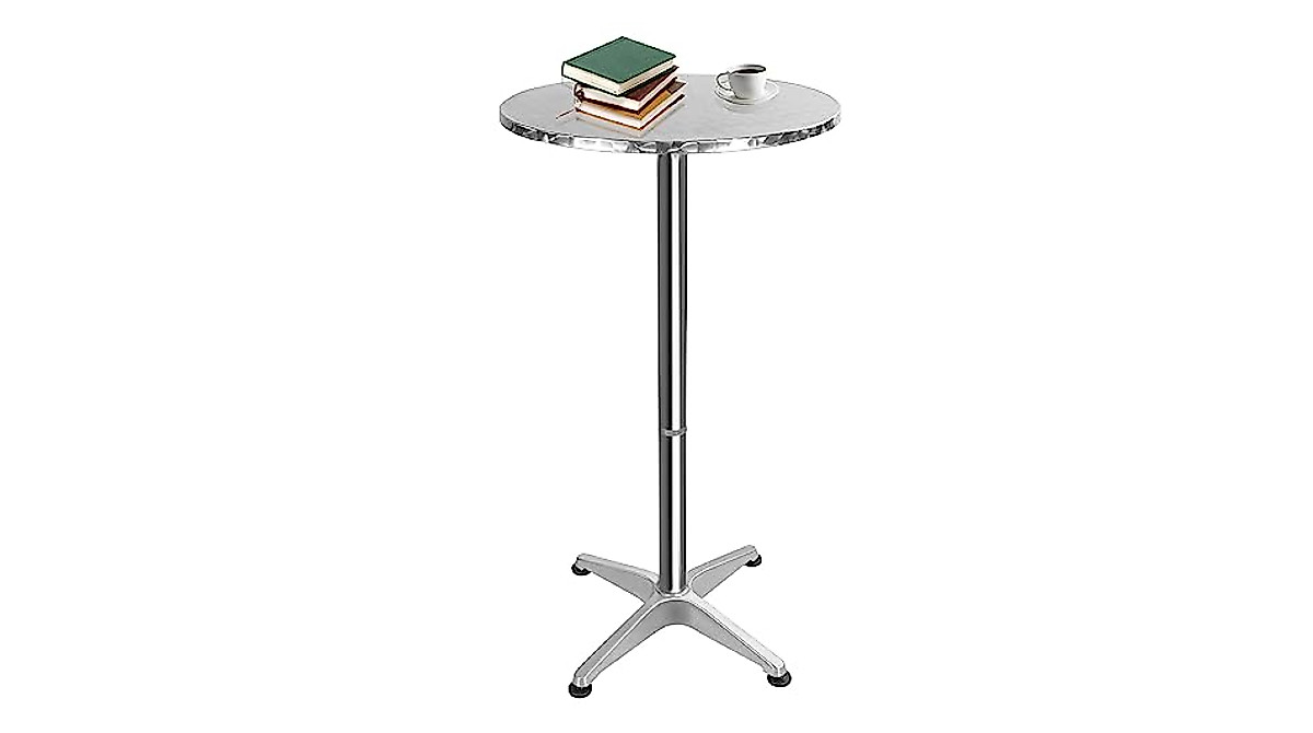 REDCAMP Adjustable Bar Table - Flip-Up Top for Easy Storage