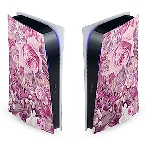 Head Case Designs Officially Licensed LebensArt Butterfly Romance Art Mix Vinyl Faceplate Sticker Gaming Skin Case Cover Compatible with Sony Playstation 5 PS5 Digital Edition Console