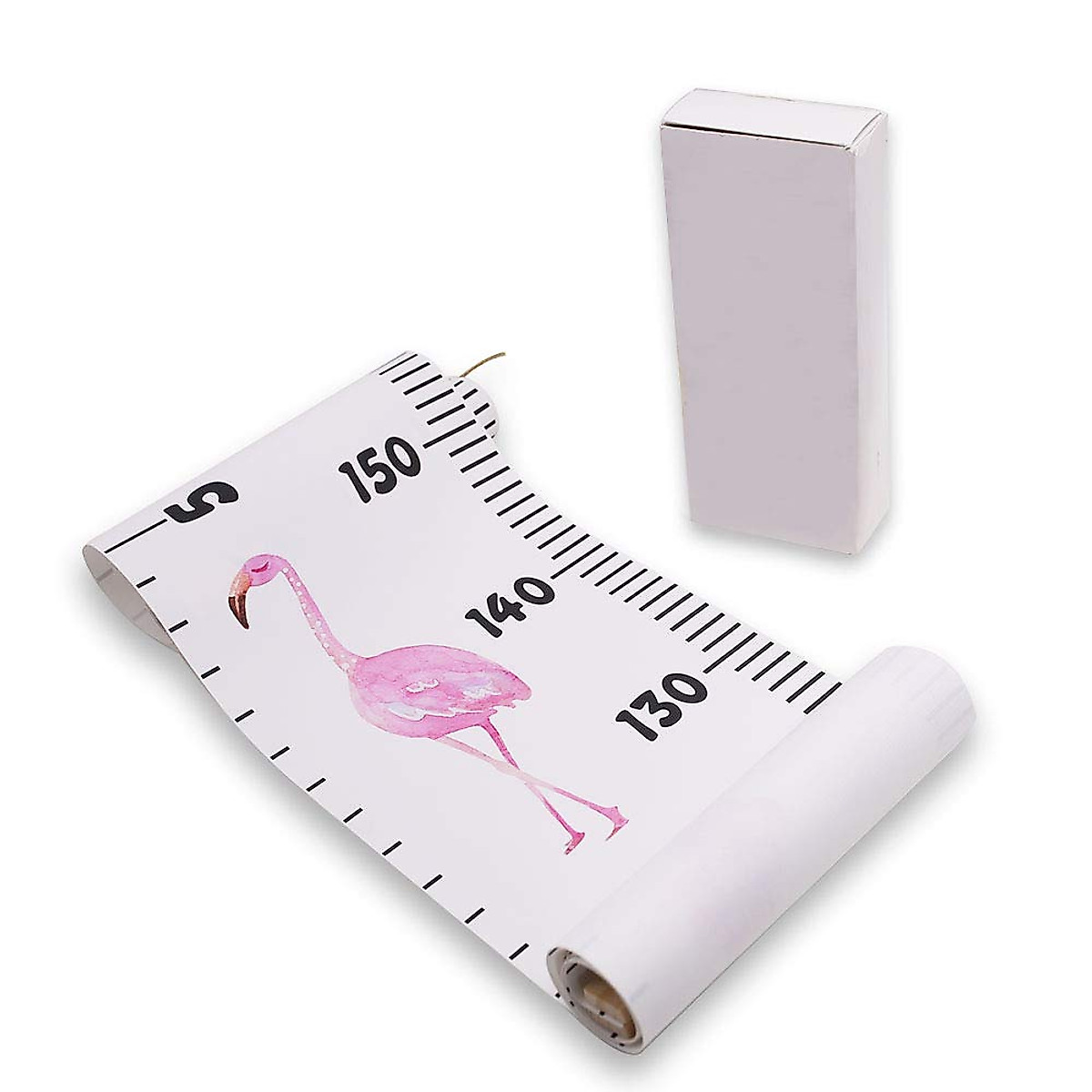 Baby Growth Chart,Canvas Height Measurement Ruler,Hanging Ruler Wall Decor Ruler for Kids Wall Decor Baby Nursery Decoration,Great Baby Shower Christmas Gift 79" x 7.9"