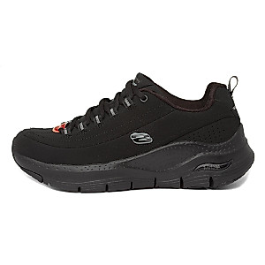 Skechers Women's Arch FIT Metro Skyline Sneaker, Black, 7