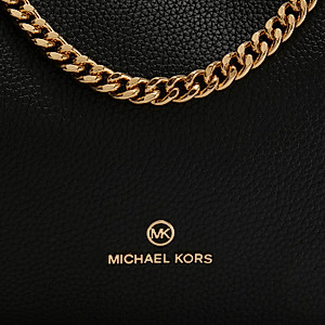 Michael Kors Piper Large Hobo Shoulder Black One Size