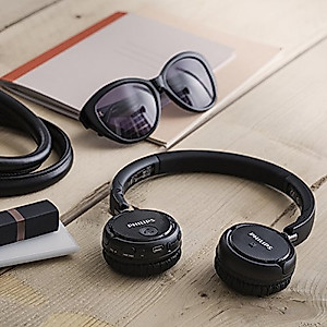Philips SHB6250/27 Wireless Bluetooth Headphones, Black