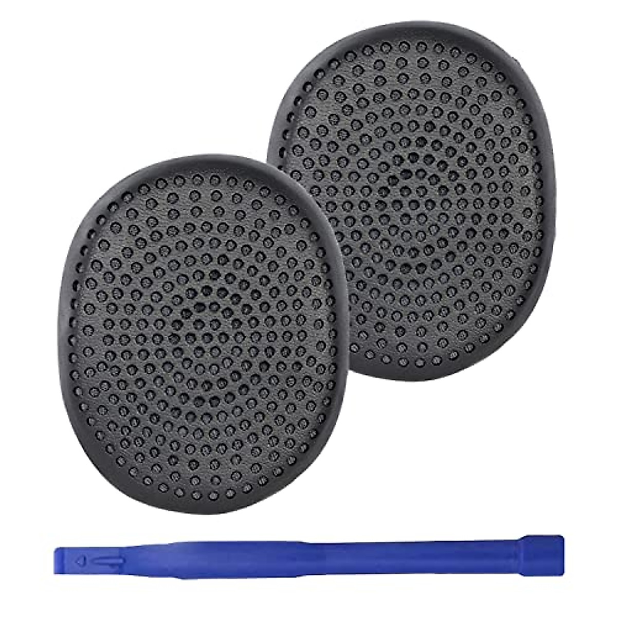 Riff Replacements Earpads Protein Leather Memory Foam Repair Parts Compatible with Skullcandy Riff On-Ear Headphones (Black)