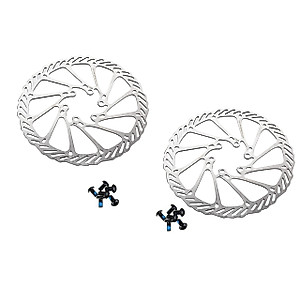 WIROJ BlueSunshine MTB BB8 Mechanical Disc Brake Front and Rear 160mm Whit Bolts and Cable