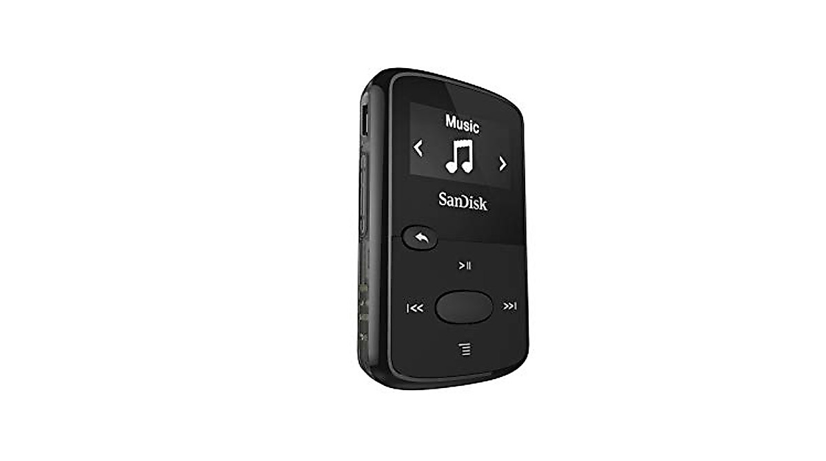 SanDisk Clip Jam MP3 Player - Compact 8GB Portable Music & FM Radio