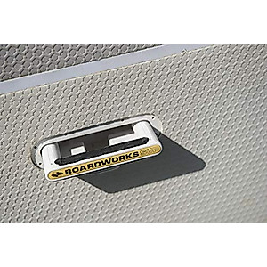 Boardworks Kraken | Surf and Fun Stand Up Paddleboard | EXP Veneer - Epoxy Hardboard | 10' 3", Bamboo/Grey/Ocean