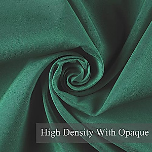 KUKUSOUL 7x10ft Blackish Green Curtain Backdrop Dark Green Portrait Background for Photoshoot Wedding Baby Shower Birthday Decor KUKX009