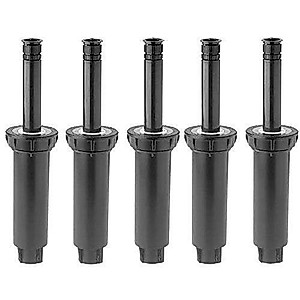 Rain Bird 1804 Spray Head with 15van Nozzle; 0° to 360° Adjustable; 15' Radius (Pack of 5)
