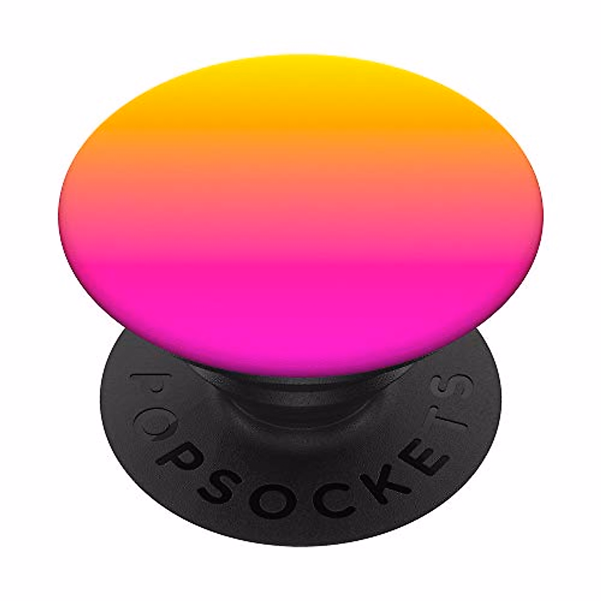 Pretty Gradient Aesthetic Colorful Yellow Pink Ombre Colors PopSockets PopGrip: Swappable Grip for Phones & Tablets