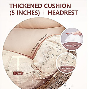 JOYBASE 2-Person Hanging Chair with Stand, Hanging Egg Chair, Wicker Rattan Hanging Chair with Cushion for Indoor Outdoor Garden Patio