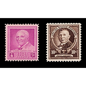 Black History African American Carver Washington Commemorative Coin and Stamp United States Collector Set