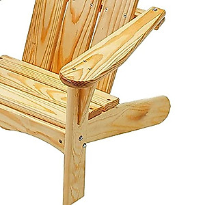 Little Colorado Classic Toddler Adirondack Chair – Easy Assembly Kids Adirondack Chair/Safe for Children/Handcrafted in The USA (Natural)