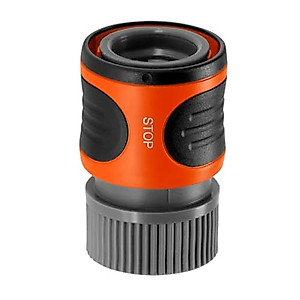 Gardena 36918 Classic Male Garden Hose Connector with Water Stop