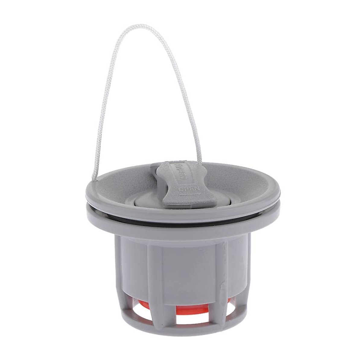 LEIPUPA Boat Air Valve Screw Cap & Replacement for Inflatable Raft Boat Kayak Canoe Surfboard Gray