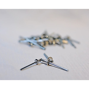100 Qty Aluminum Blind Rivets (#6-2) 3/16" Diameter x 1/8" Grip (BCP185)