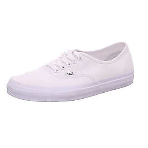 Vans VANS AUTHENTIC SKATE SHOES 7 (TRUE WHITE)