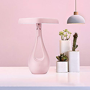 KXA LED Lighted Makeup Mirror, Makeup Mirror Lighted Dimmable Touch Screen Rotation Illuminated Disassembly Tabletop Comestic Mirror for Home Travel