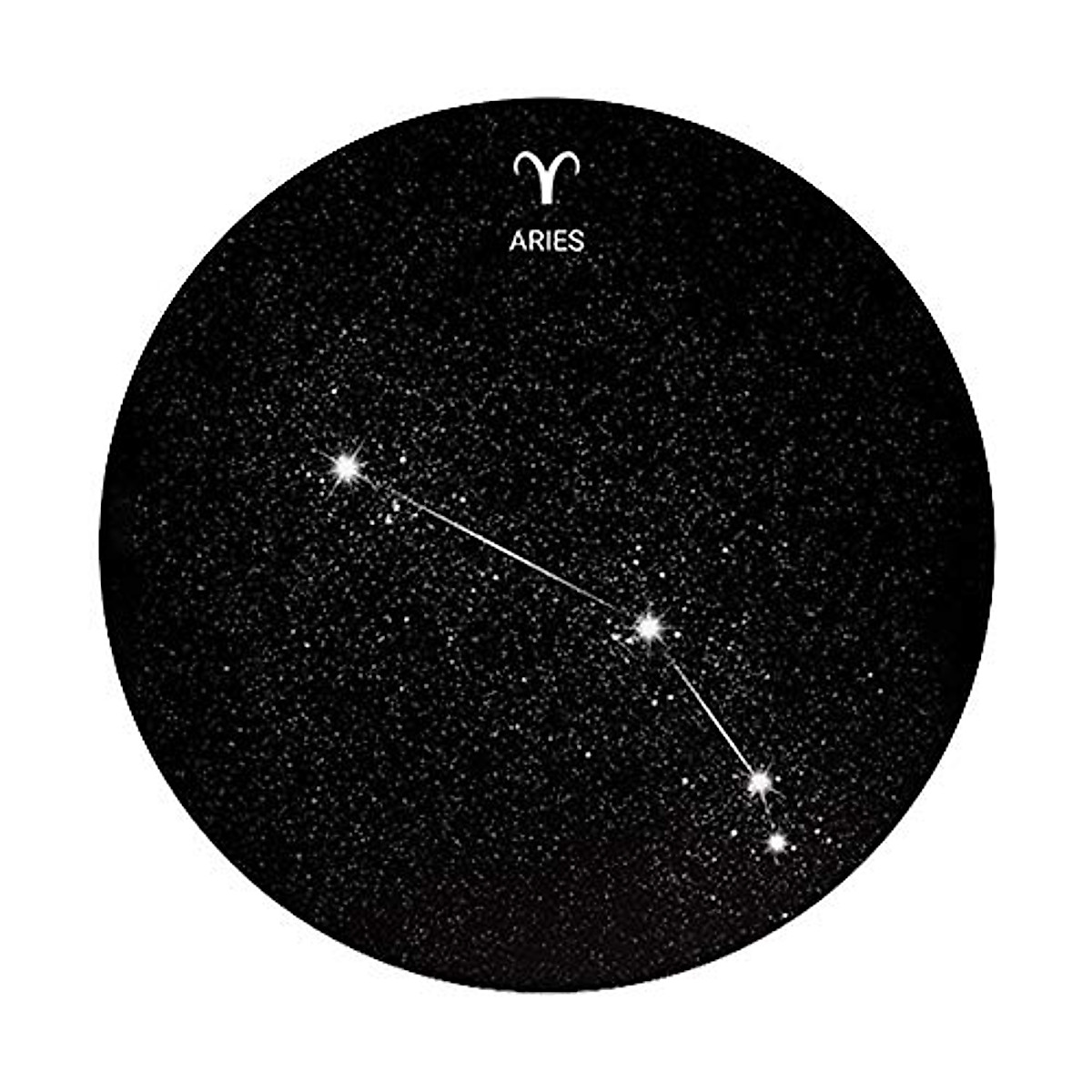 Aries Constellation Zodiac in Galaxy Phone PopSockets PopGrip: Swappable Grip for Phones & Tablets