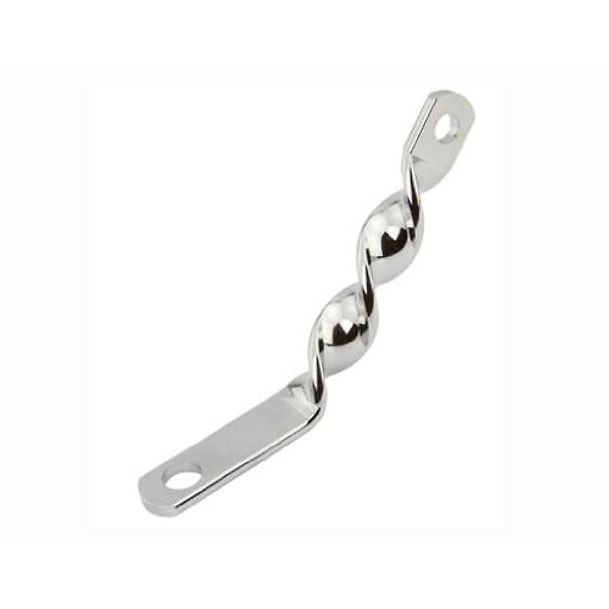 Lowrider Twisted Light Bracket Chrome. Bike Light Part, Bicycle lightpart, Beach Cruiser, Chopper, Limo, Stretch Bike, BMX, Track, Fixie