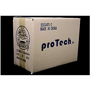 Protech SSCARS-2 Storage/Display Space Saver Car Case for Carded Hot Wheels, 4.25" W x 6.5" H x 1.25" D, 25-Pack