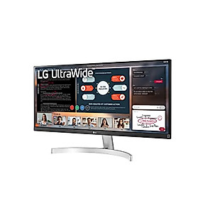 LG UltraWide WFHD 29-Inch FHD 1080p Computer Monitor 29WN600-W, IPS with HDR 10 Compatibility, Silver