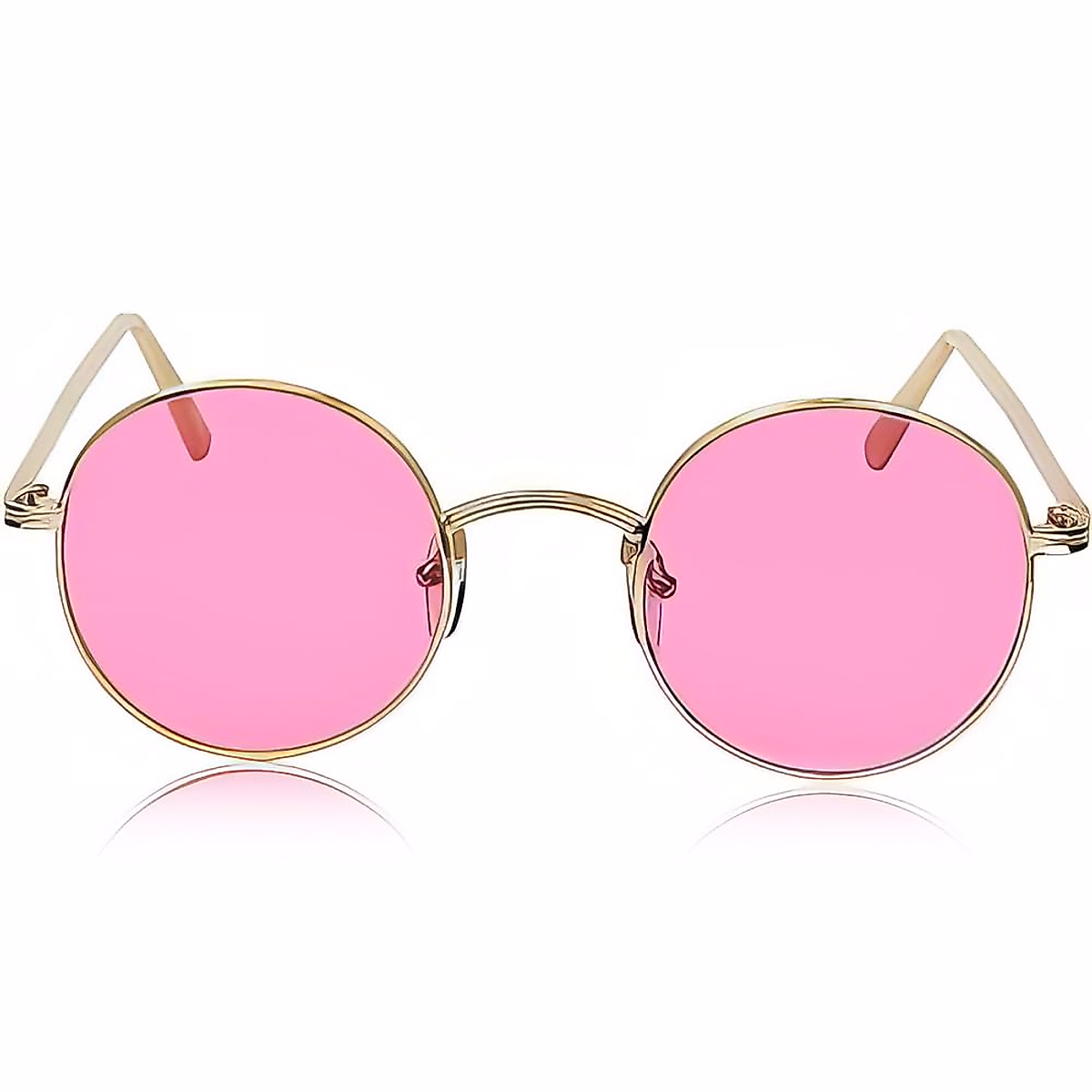 Fancy Hippie Glasses (Adult Size) 1 Pc.- Retro Style Sunglasses, Perfect for Parties, Festivals & Fashion Enthusiasts