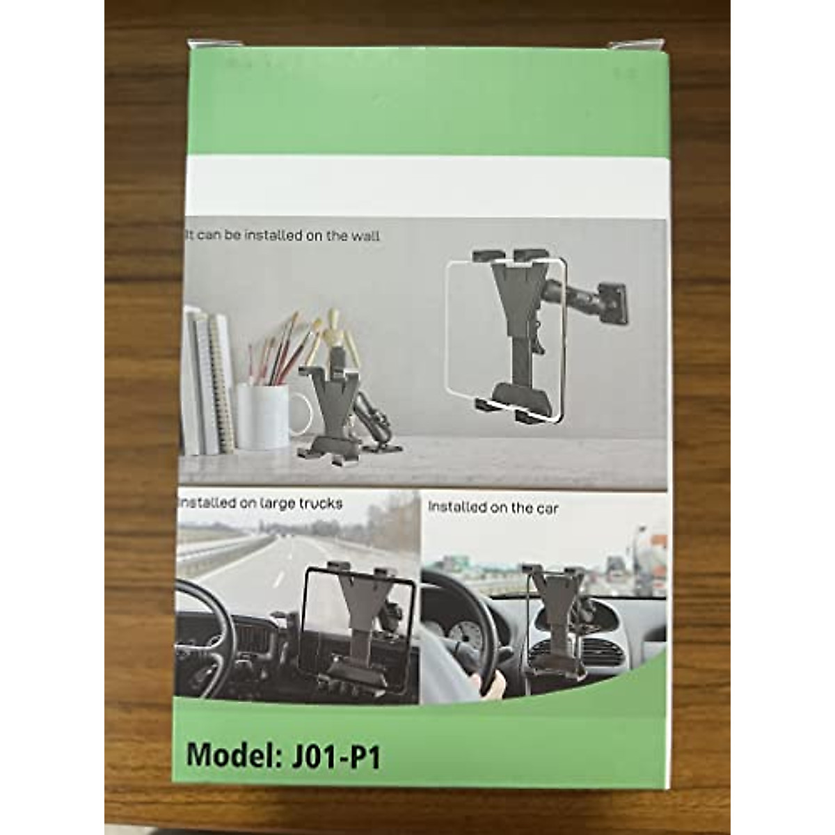 OHLPRO Heavy Duty Drill Base Tablet Holder Car Mount Dashboard for iPad/iPad Mini Samsung Galaxy (All 7" - 11.5") Tablets, ipad Mount for Desks,Cars, Great for Wall, Truck, Commercial Vehicles Dash