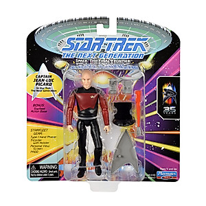 Star Trek Playmates Toys Universe: 5" Captain Jean-luc Picard Next Generation Action Figure with Accessories, Multi