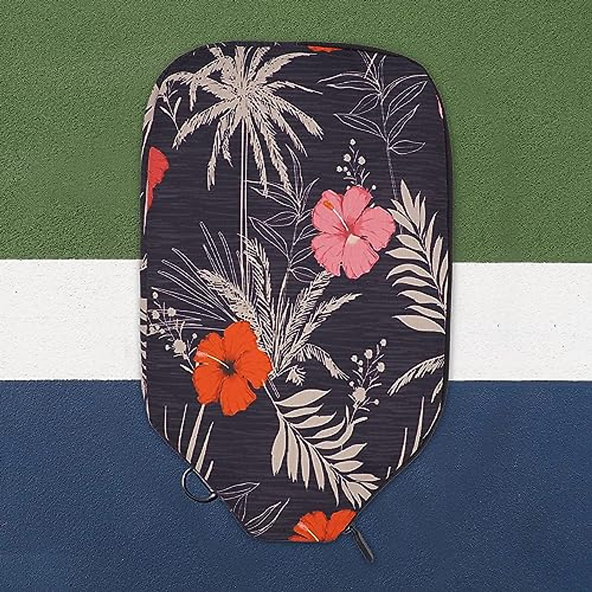 Palms-O-Aces Elongated Pickleball Paddle Cover - Protect Your Paddle with Our Durable and Padded Pickleball Paddle Covers Elongated - Zipper Closure and Canvas Material Elongated Pickleball Cover