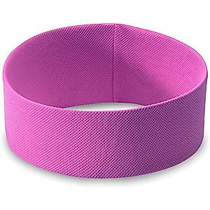 AcousticSheep RunPhones Wireless | Bluetooth Headphones for Running, Exercise & More | Flat Speakers | Rechargeable Battery Lasts Up to 10 Hours | Wild Orchid (Size S)