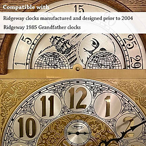 FELHOOD Grandfather Clock Door Key for Most Clocks Prior to 2004, Compatible with Ridgeway, Sligh, Emporer, Pearl, Seth Thomas, Trend Grandfather Clock - 1 Pack