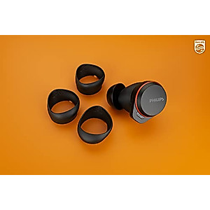 Philips GO A7507 Wireless Sports Headphones with Noise Canceling Pro (ANC), Bluetooth Multipoint and Bone Conduction Microphones for Crystal-Clear Calls, Black