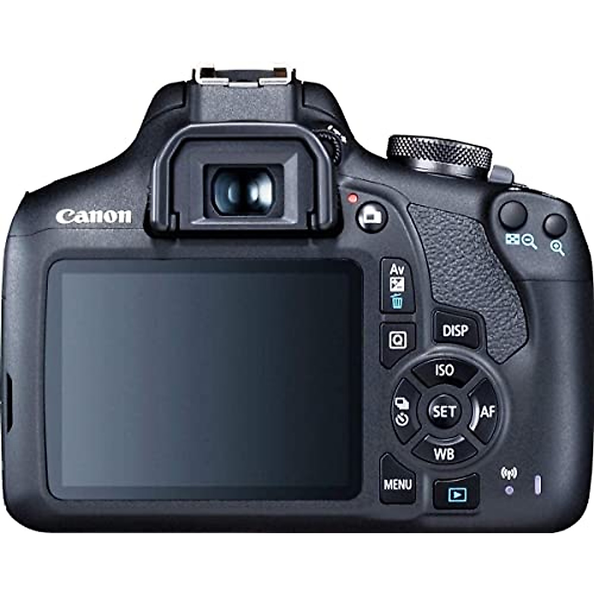 Canon EOS 2000D (Rebel T7) DSLR Camera with EF-S 18-55mm f/3.5-5.6 DC III Lens 3 Lens Kit Bundled with Complete Photo Bundle + 64GB Card + Extra Battery + 3PC Filter Kit + More (Renewed)