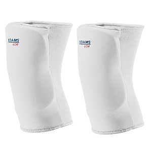 Adams Adult Volleyball/Basketball Knee Guard (Medium, White)