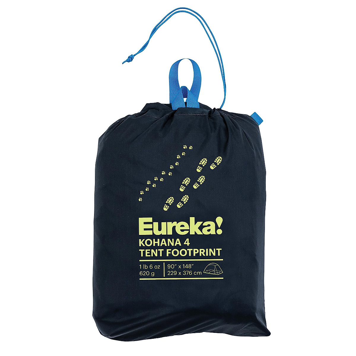 Eureka! Kohana 4 Person Tent Footprint for Kohana Family Camping Tent