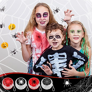 Liliful Spider Party Favors Birthday Party Supplies LED Lighted Yo Yo Bulk Spider Theme Toy for Boys Girls Goodies Bag Filler Hero Gifts in Bulk