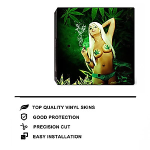 Fyonex for Sony PS4 Pro Console Controller Skin Decals Stickers PS4 Pro Skin Sticker Protective Cover