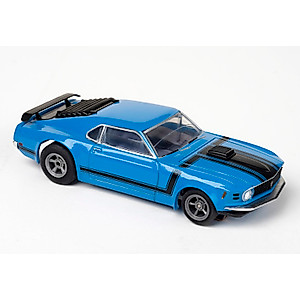 AFX/Racemasters Mustang - Boss 302 - Blue AFX22026 HO Slot Racing Cars