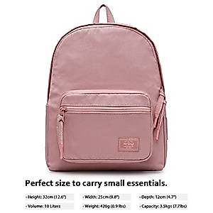 Hot Style Small Backpack Purse College Day pack ,D225f, Millennial Pink