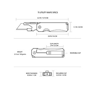 BIG IDEA DESIGN Ti Utility Knife