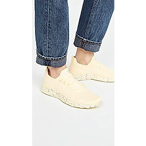 APL: Athletic Propulsion Labs Women's Techloom Breeze Sneakers, Lemon Zest/Speckle, Yellow, 7 Medium US